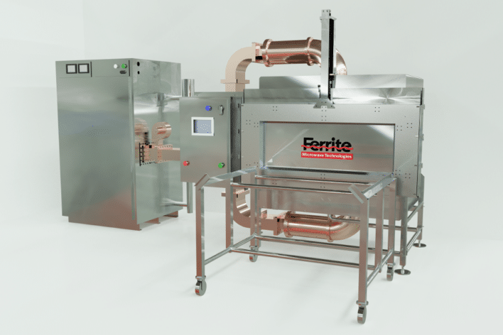 Batch Tempering Processor - MIP 10 - Industrial Microwave Systems